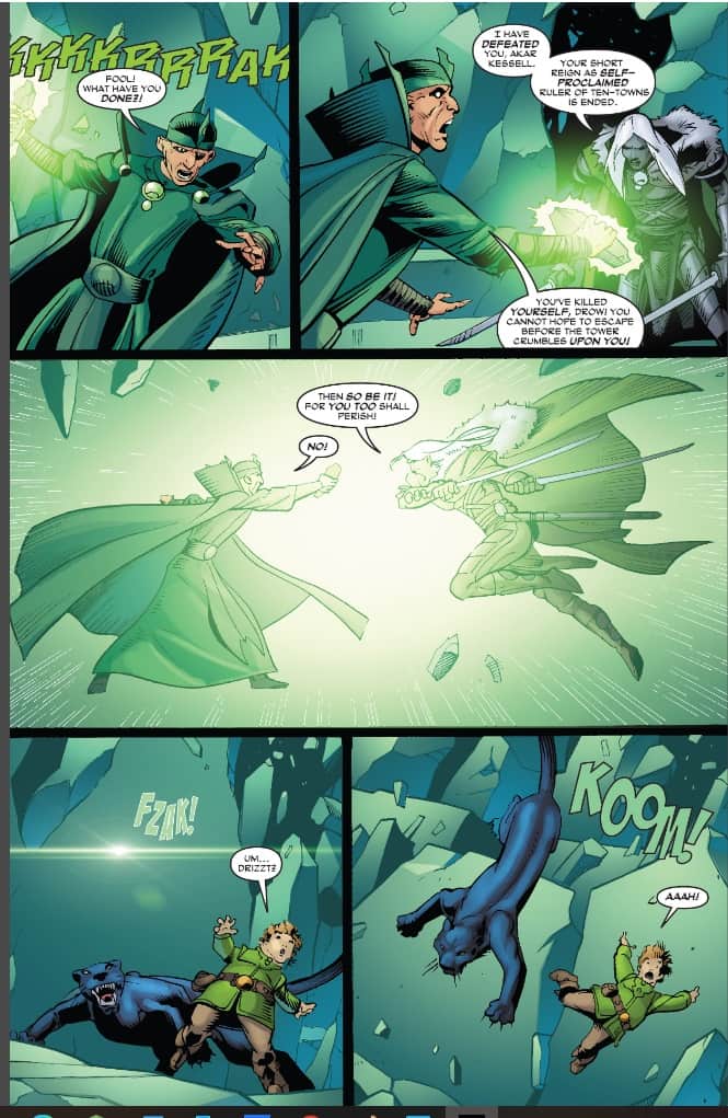 FORGOTTEN REALMS CRYSTAL SHARD. Akar Kessel’s Downfall. Drizzt, Regis ...