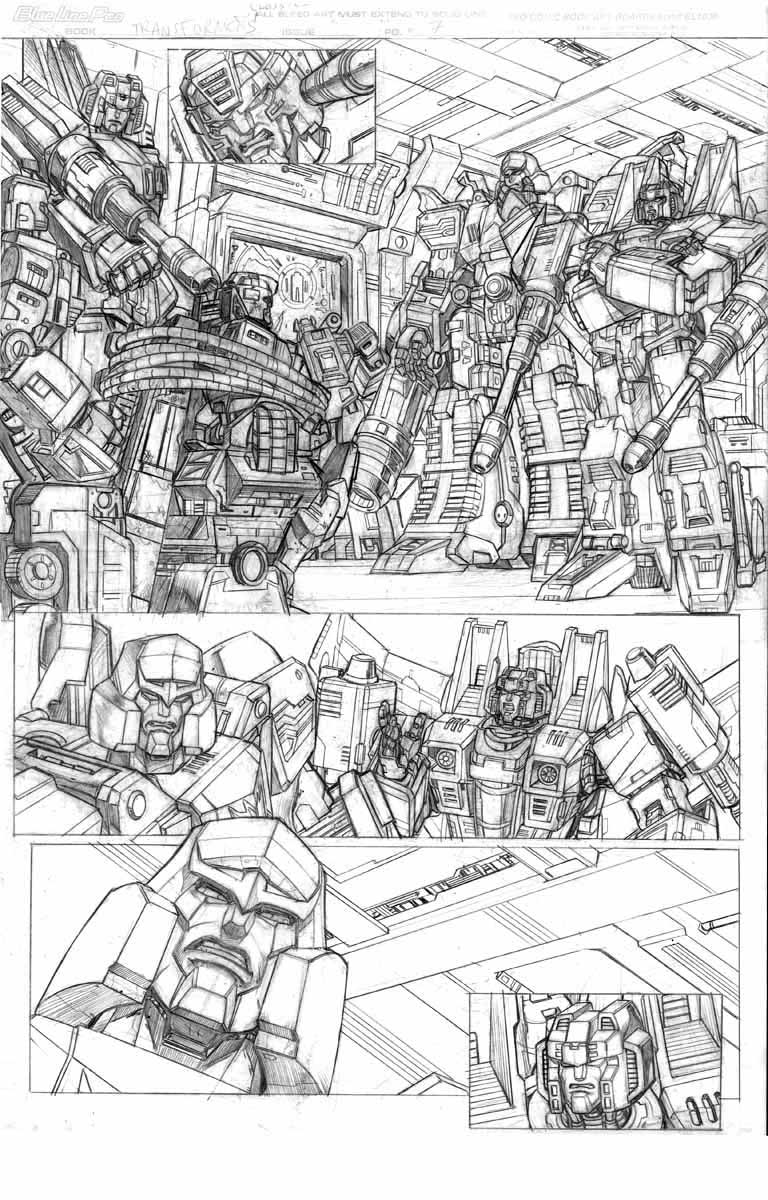 Original Transformers Pages - Original Comic Art Only - CGC Comic Book ...