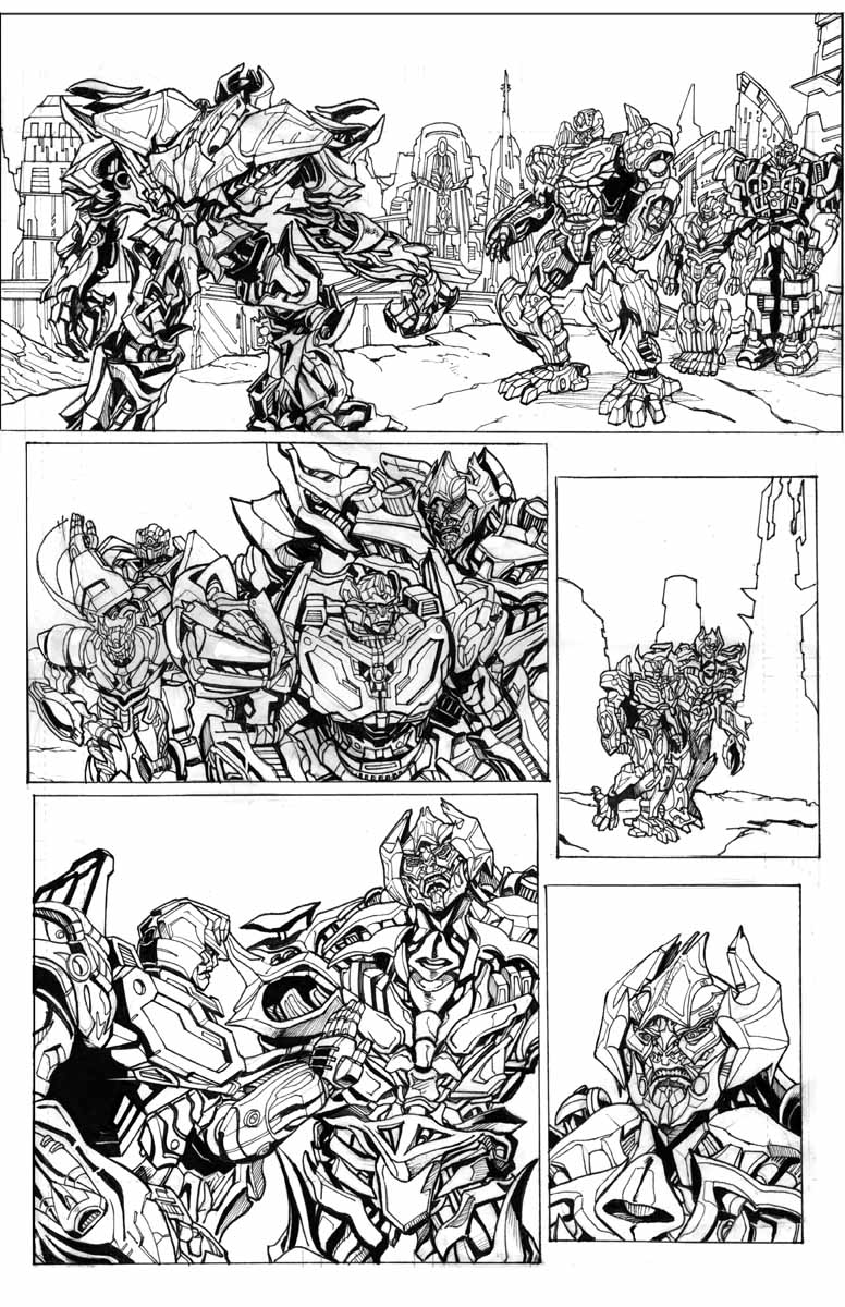 Dan Khanna Botcon Prints and original art pages. - Cybertron.CA ...