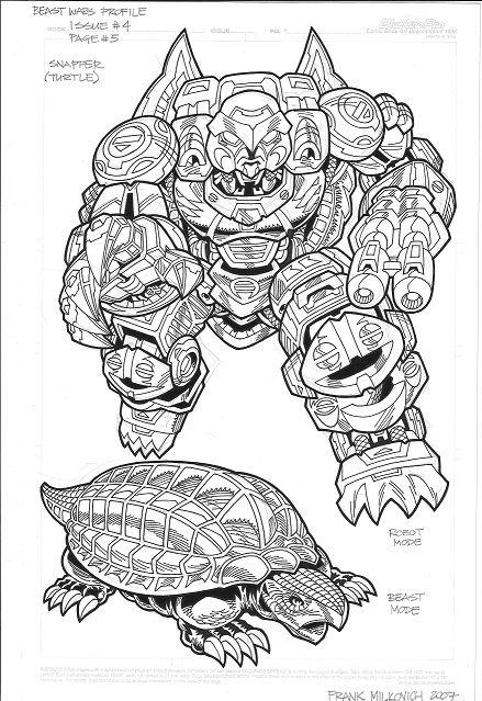 TRANSFORMERS BEAST WARS SOURCEBOOK. Snapper Predacon – Unreal Books