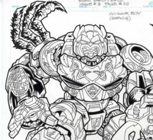 Transformers Beast Wars Sourcebook Scissor Boy – Unreal Books