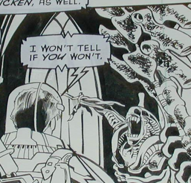 Original Comic Book Pages – Unreal Books